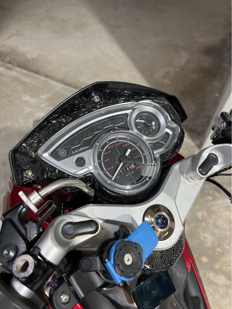 X1r meter inner forge carbon, Motorcycles, Motorcycle Accessories on ...