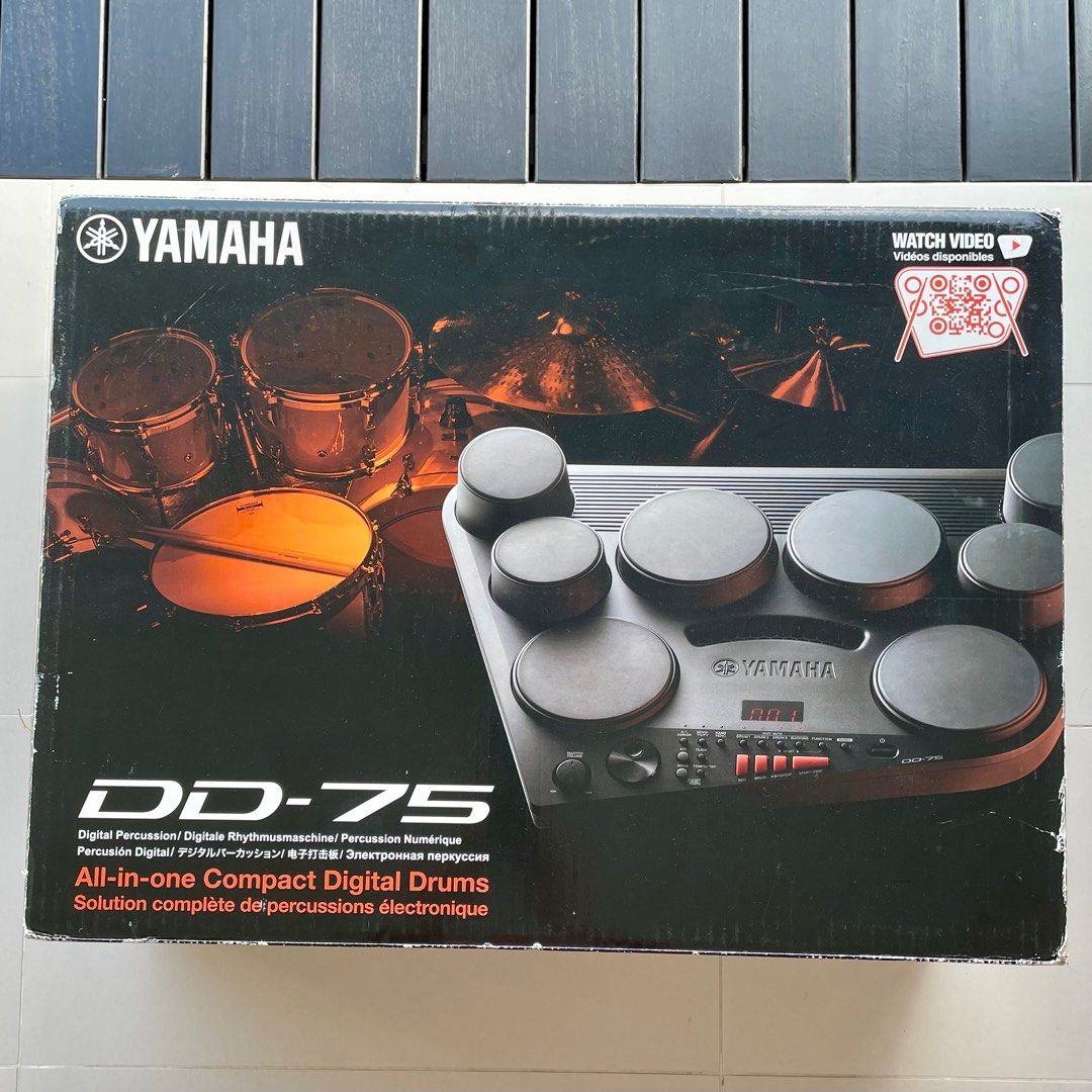 Yamaha DD75 digital drums, Hobbies & Toys, Music & Media, Musical ...