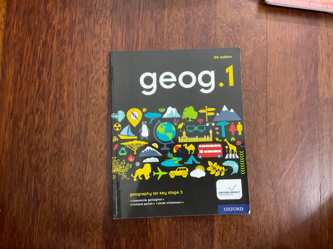 Year 7 Oxford Geography.1 Key Stage 3 Textbooks 5th Edition, Hobbies ...