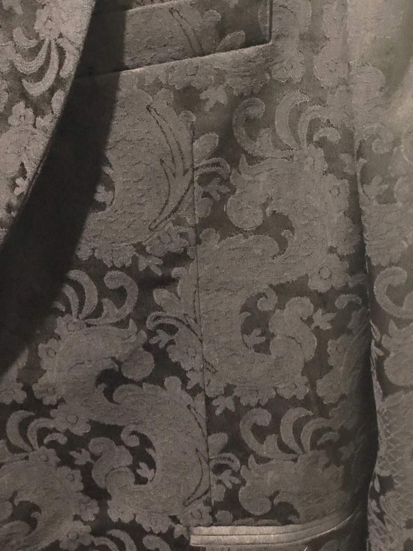 Zara man paisley coat on Carousell