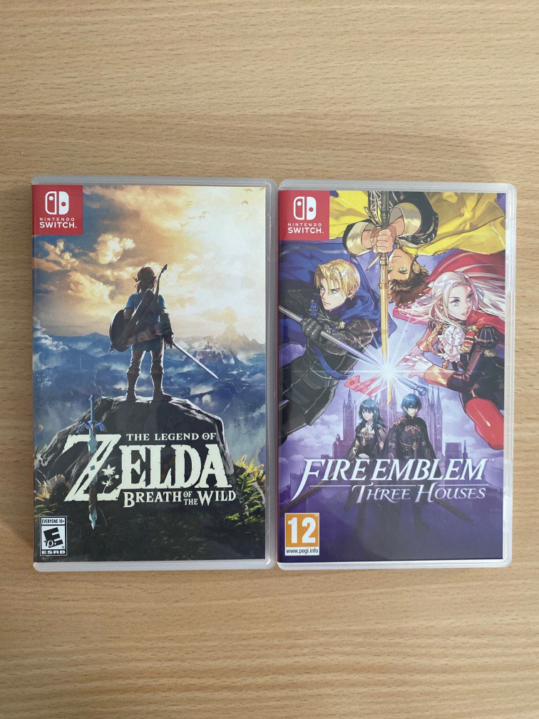Zelda & Fire Emblem Switch games, Video Gaming, Video Games, Nintendo ...