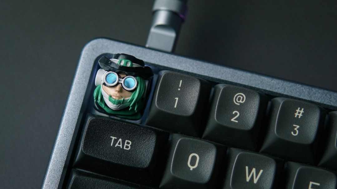 Zero Sky x GMK Arch Aurora RGB artisan keycap, Computers & Tech, Parts ...