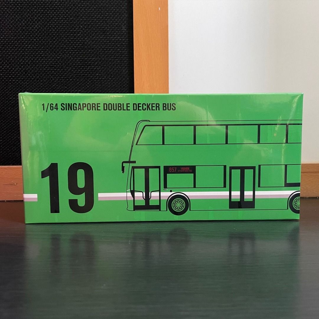 1/64 Masterpiece Collectibles City #19 - Singapore Double Decker Bus ...