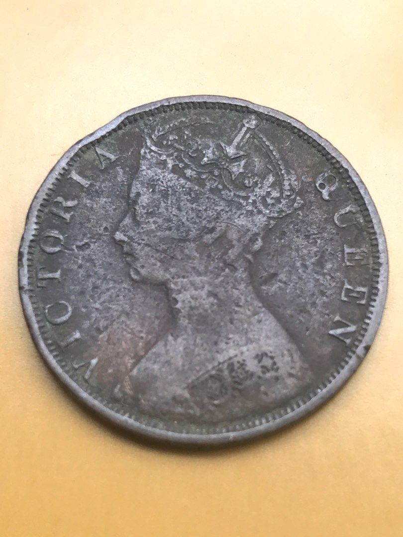 1880 Queen Victoria Hong Kong 1 cent coin, Hobbies & Toys, Collectibles ...