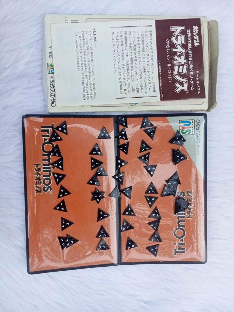Vintage 1989 Tri Ominos Pocketable Board game, Hobbies & Toys, Toys ...