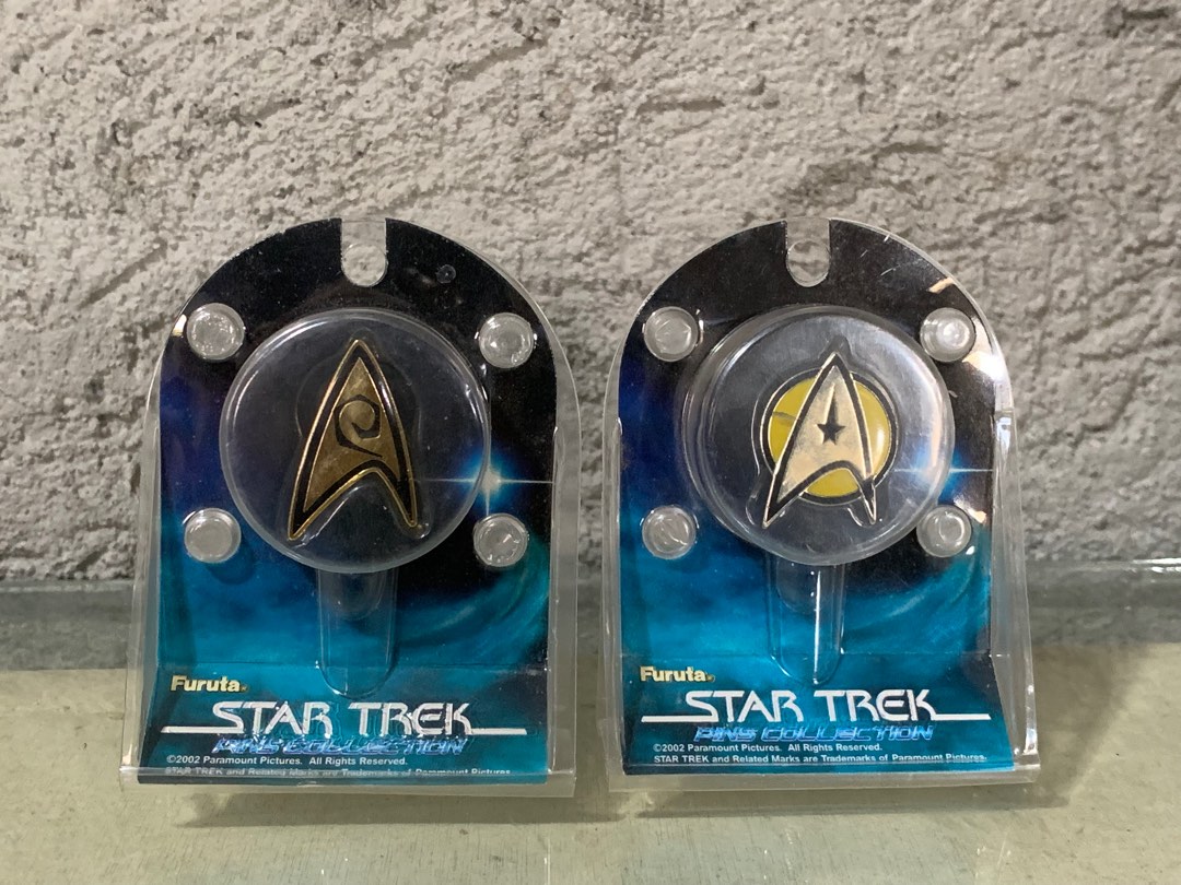 2002 Furuta Star Trek Pins Collection on Carousell
