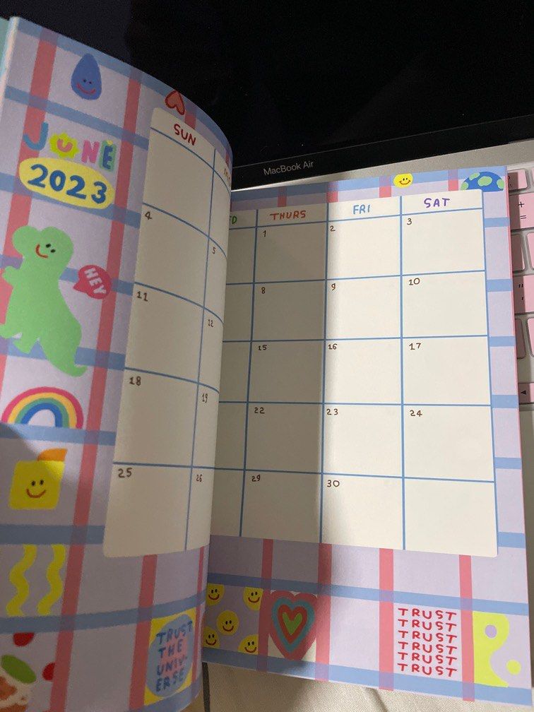 2023 Cute Diary Planner From Public Garden, Hobbies & Toys, Stationery ...