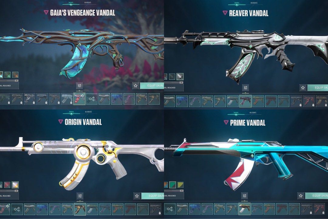 23 Skins Ruin Dagger Cheap Stacked Valorant Account, Video Gaming ...