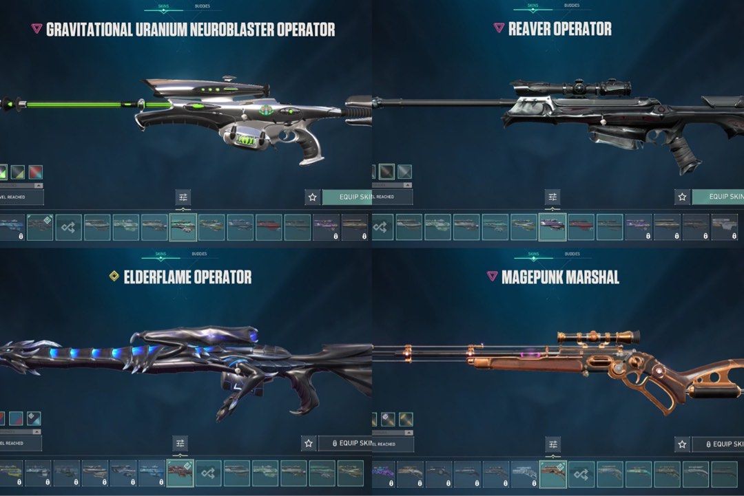 23 Skins Ruin Dagger Cheap Stacked Valorant Account, Video Gaming ...