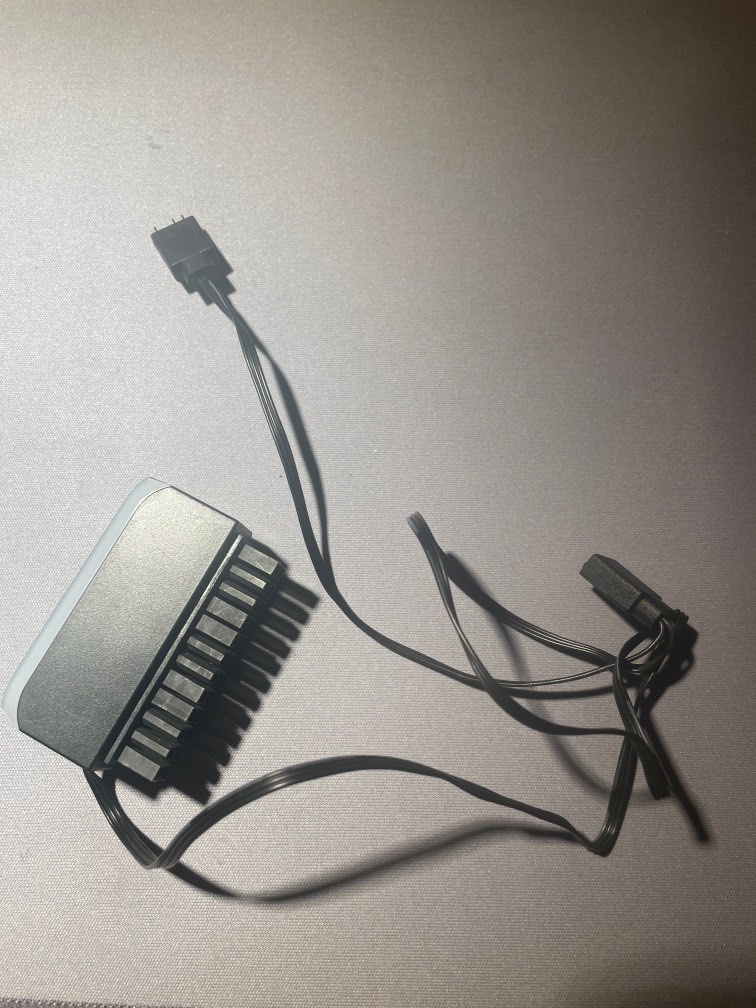 24pin right angle adaptor with RGB, Computers & Tech, Parts ...