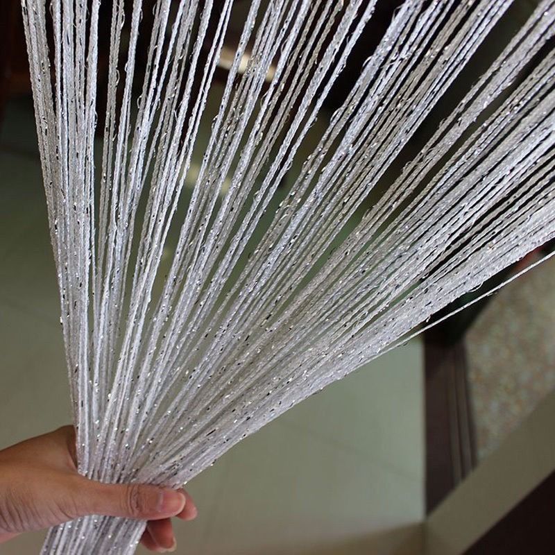 2pcs Window Room Divider Blind Decorative Door String Curtain Wall ...