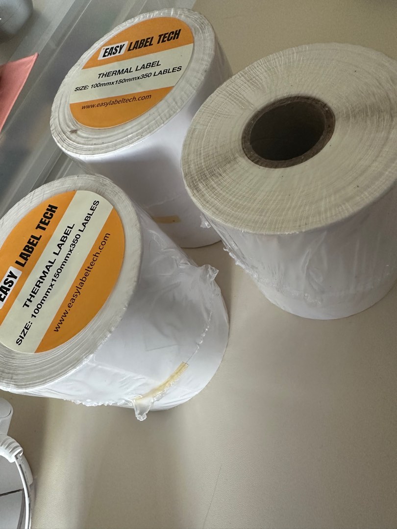 3 rolls waybill barcode label print, Hobbies & Toys, Stationery & Craft ...