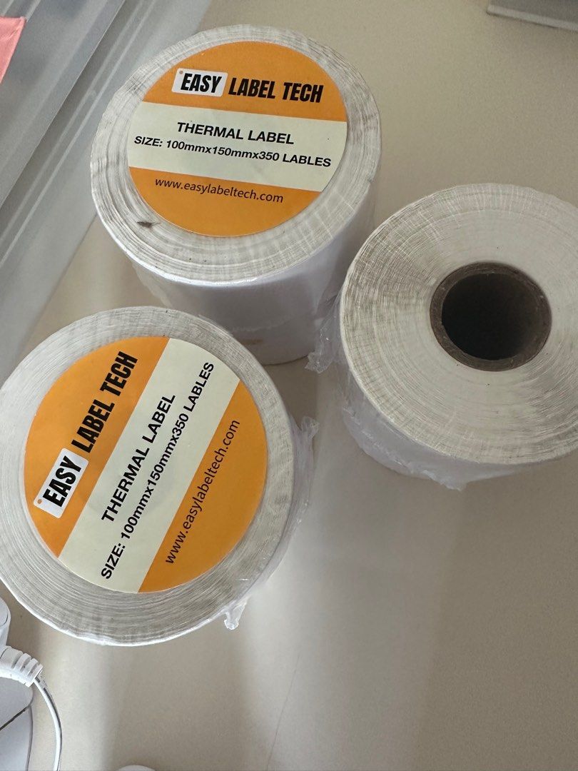 3 rolls waybill barcode label print, Hobbies & Toys, Stationery & Craft ...