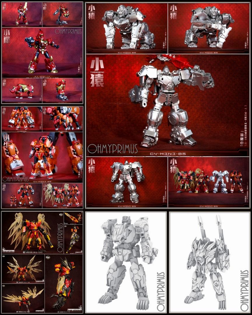 ⭐ [𝗣𝗿𝗲-𝗼𝗿𝗱𝗲𝗿] Cang Toys CT-Chiyou-CY-Mini (Transformers G1 Legends ...