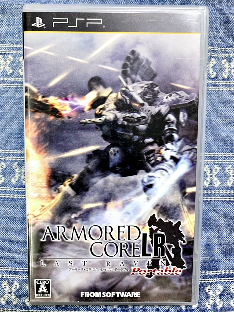 (缺貨中) PSP 機戰傭兵 最終掠奪 裝甲核心 Armored Core Last Raven 日版 K3, 電玩遊戲相關, 電玩、電腦遊戲 ...