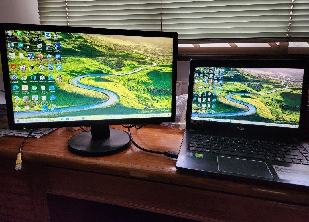 Acer LCD monitor 19.5", Computers & Tech, Desktops on Carousell