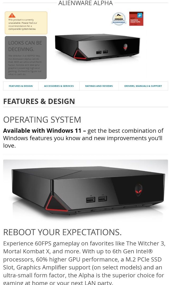 Alienware Alpha gaming console i7 16gb 1tb SSD, Computers & Tech ...