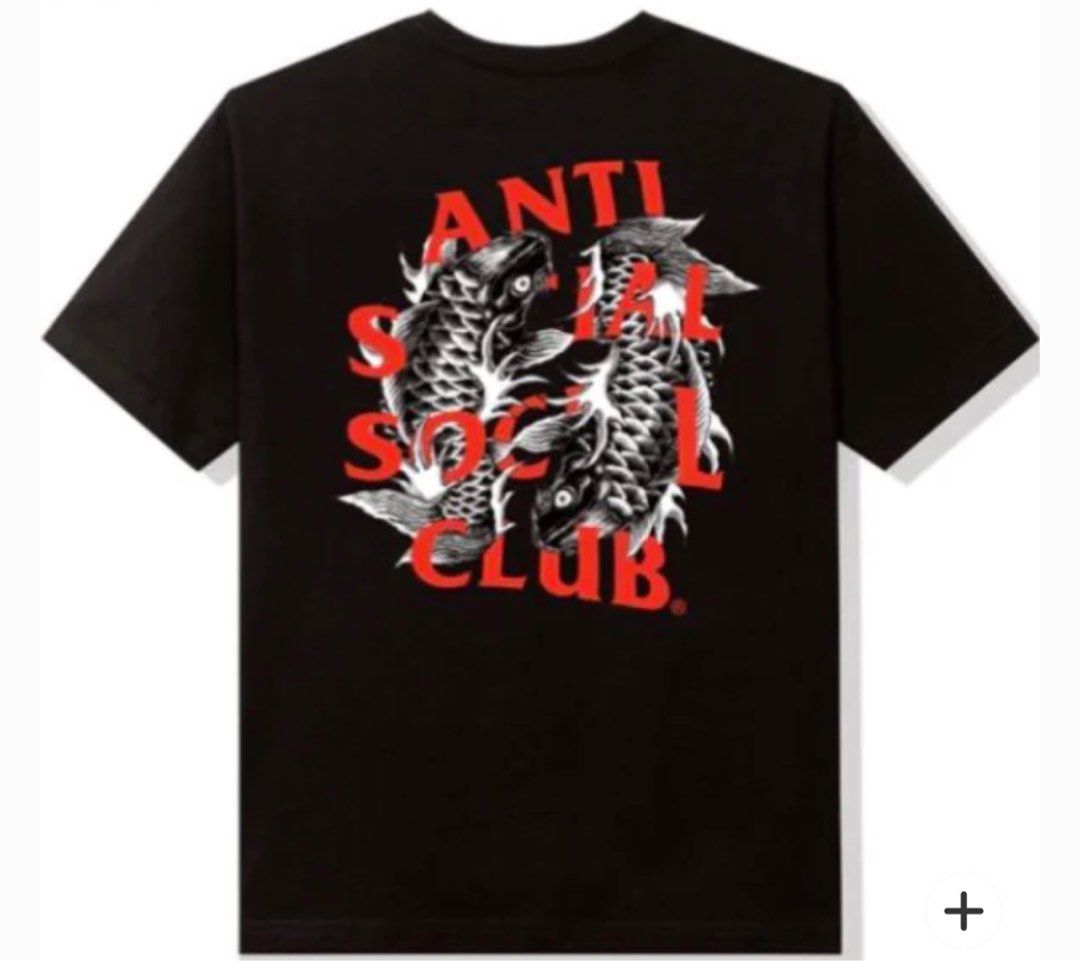 Anti Social Social Club (ASSC) - Koi fish (XXL), Men's Fashion, Tops ...
