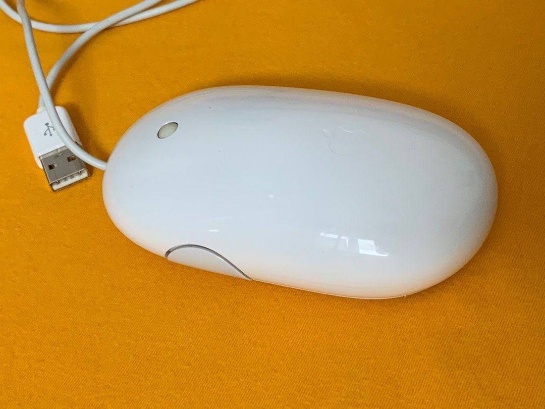 Apple wired Mighty Mouse A1152, Computers & Tech, Parts & Accessories ...