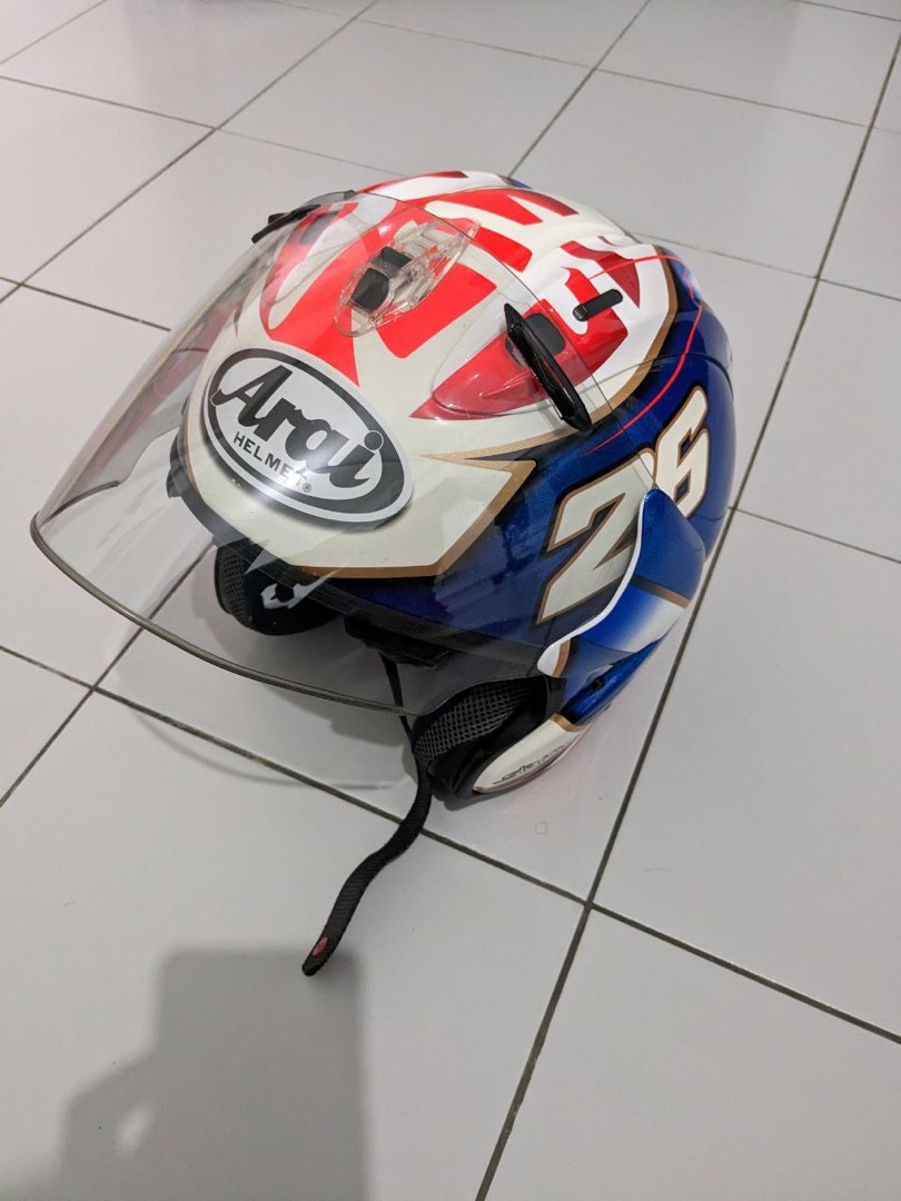 Arai Ram 5 Helmet, Motorcycles, Motorcycle Apparel on Carousell