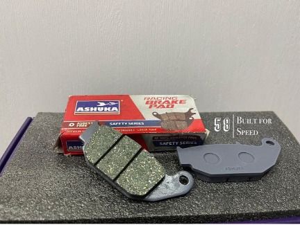 Ashuka Racing Brake Pad (REAR) Honda RS150 GTR150 WINNERX SUPRA150 ...