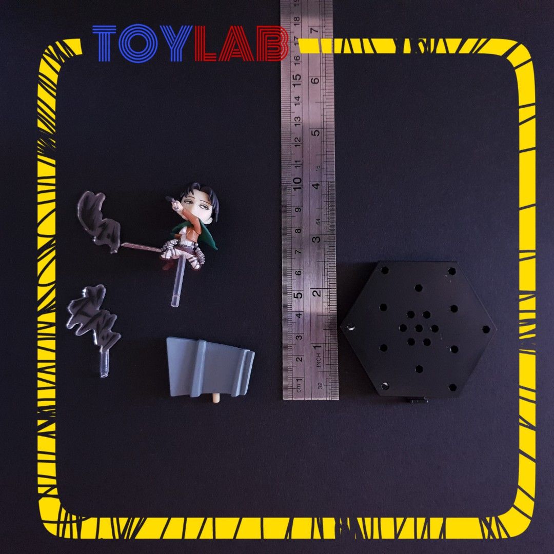Attack on Titan AOT levi mini diorama, Hobbies & Toys, Toys & Games on ...