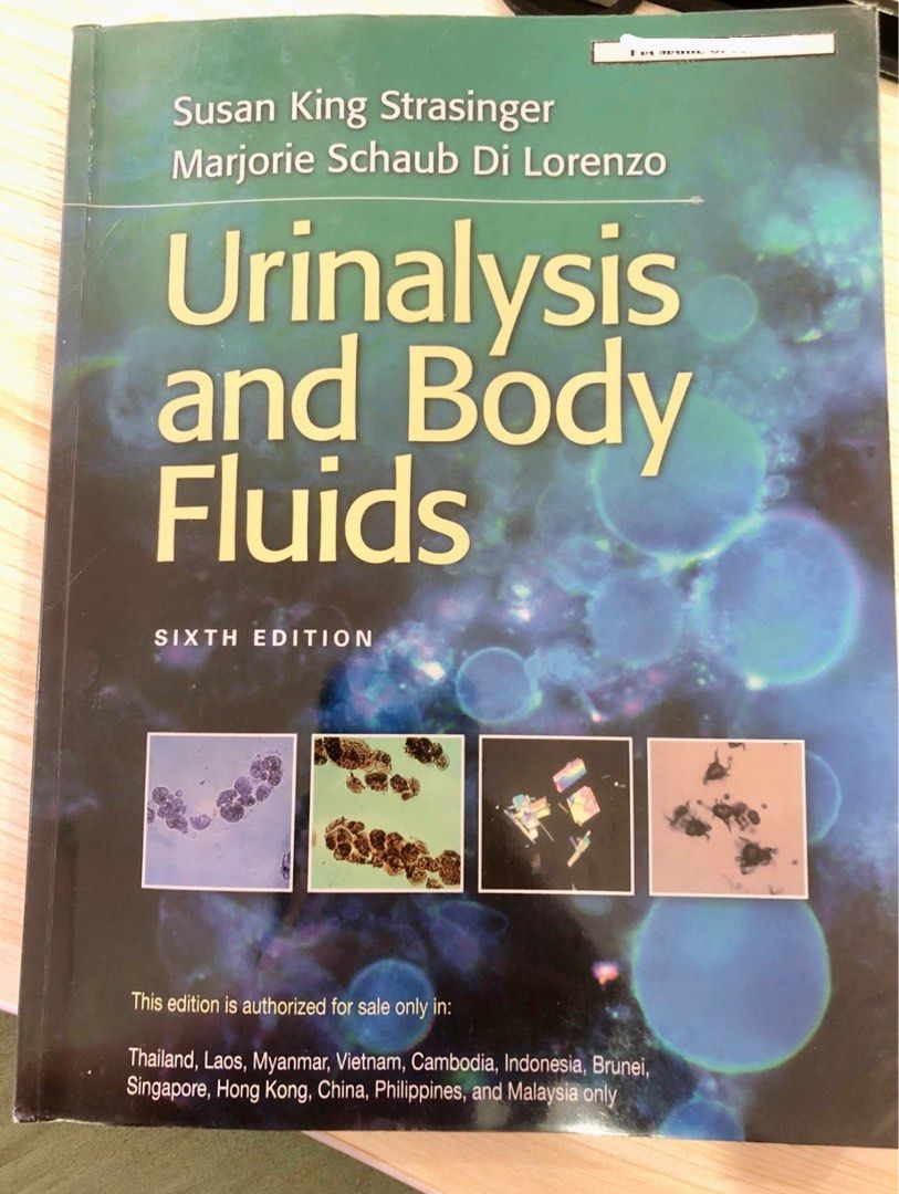 AUBF Clinical Microscopy - Strasinger 6th ed., Hobbies & Toys, Books ...