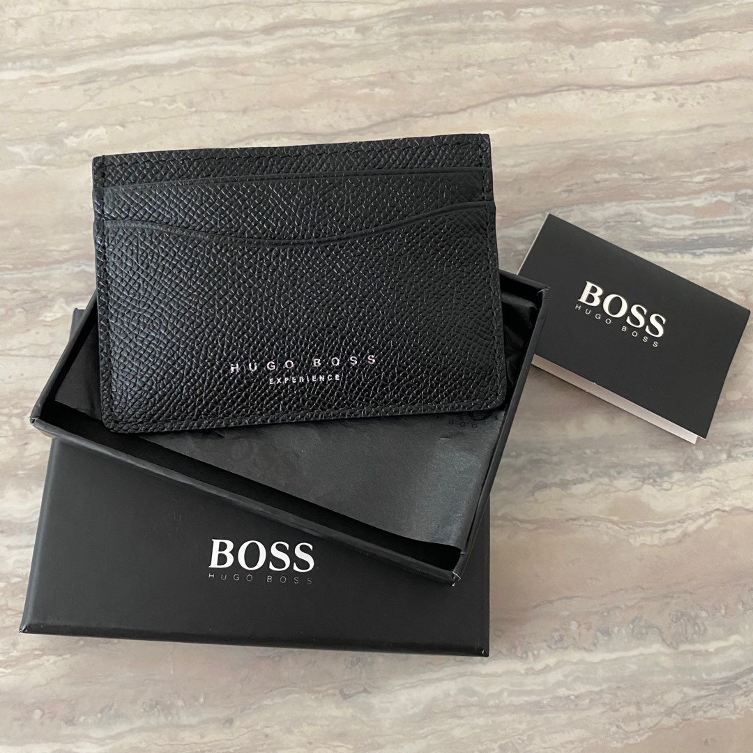 Authentic HUGO BOSS cardholder / wallet, Men's Fashion, Watches ...