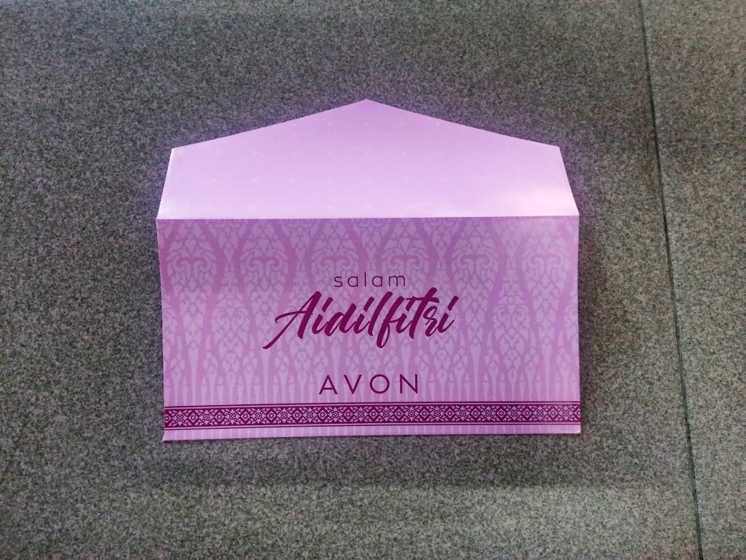 Avon Salam Aidilfitri Angpow, Sampul Duit Raya Avon., Hobbies & Toys ...
