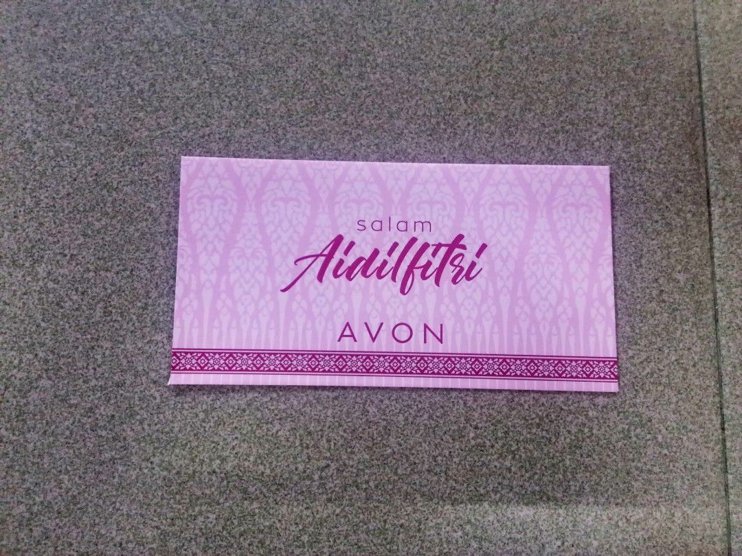 Avon Salam Aidilfitri Angpow, Sampul Duit Raya Avon., Hobbies & Toys ...