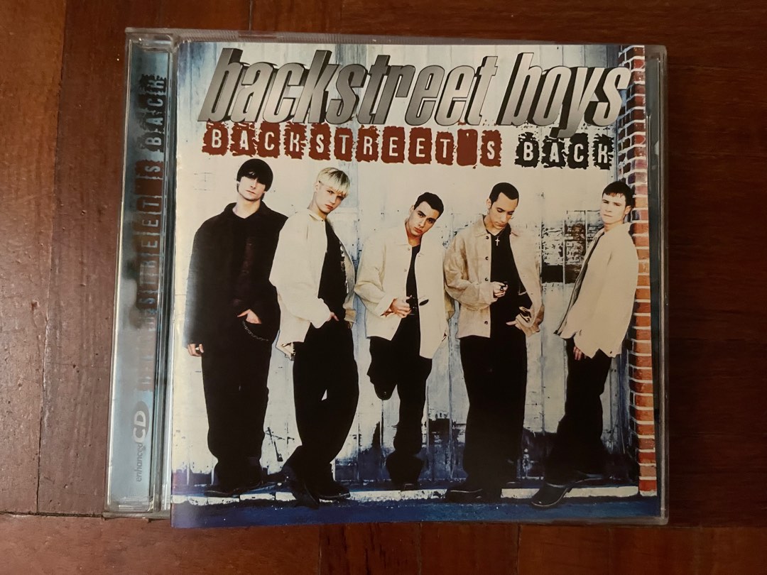 Backstreet Boys Backstreet’s Back CD 90s 二手碟, 興趣及遊戲, 音樂、樂器 & 配件, 音樂與媒體 ...