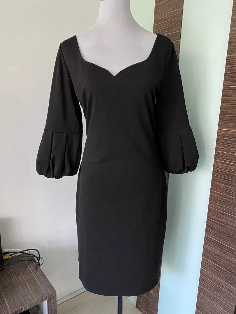 Beautiful Black dress - office wear, Women's Fashion, Dresses & Sets ...