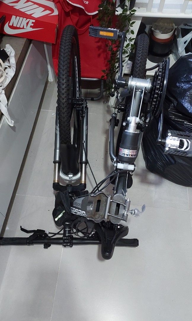 BEGASSO foldable mountain bicycle 26inch wheel - original prize: $359 ...