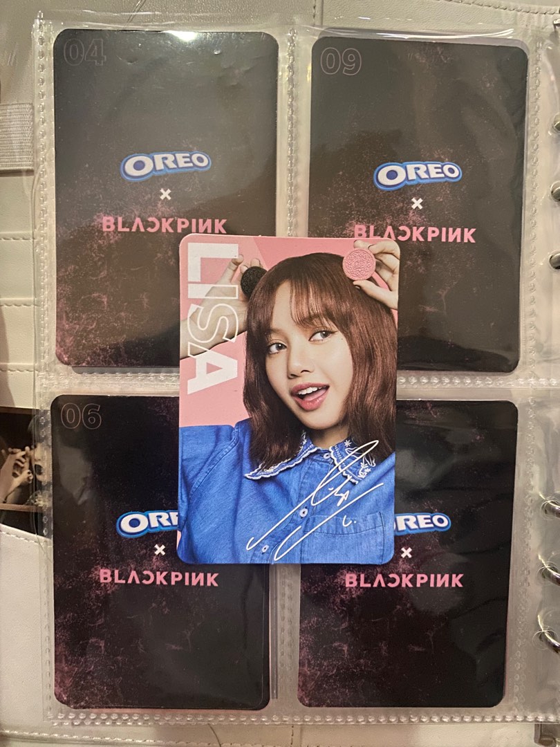 Blackpink x Oreo Lisa 03 Photocard on Carousell