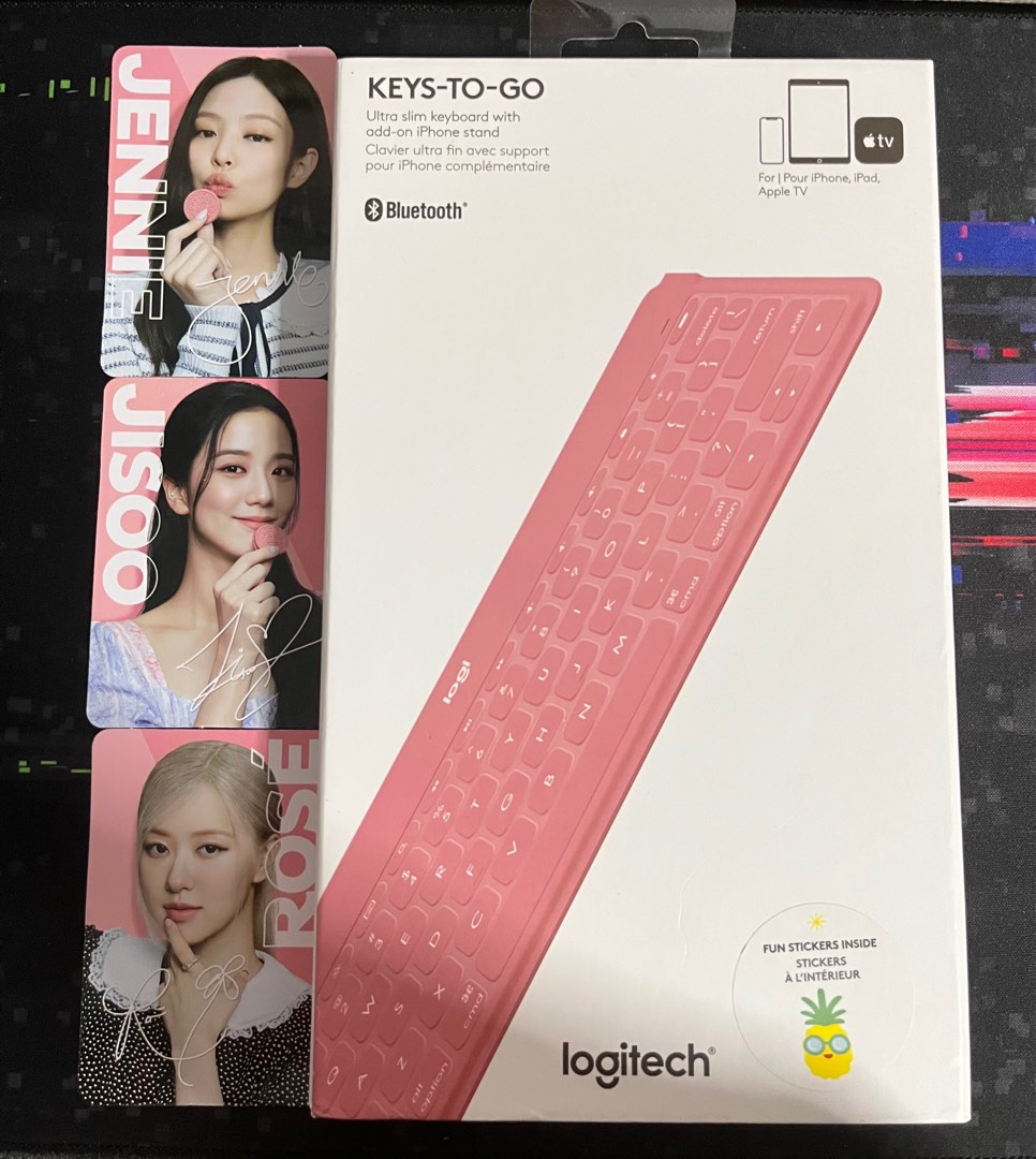 [BNIB | warranty] Logitech keys-to-go portable slim minimalist keyboard ...