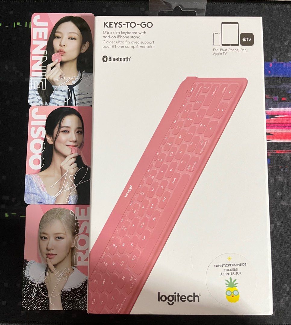 [BNIB | warranty] Logitech keys-to-go portable slim minimalist keyboard ...