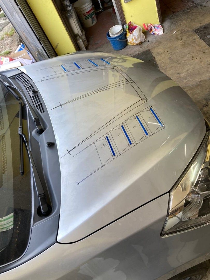 Bonnet Custom made, Auto Accessories on Carousell