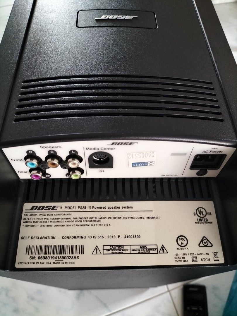 Bose AV35 Control Console, Audio, Soundbars, Speakers & Amplifiers on Carousell