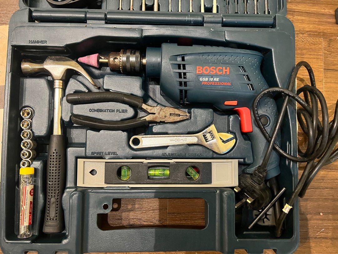 BOSH GSB10 - RE tool box, Furniture & Home Living, Home Improvement ...