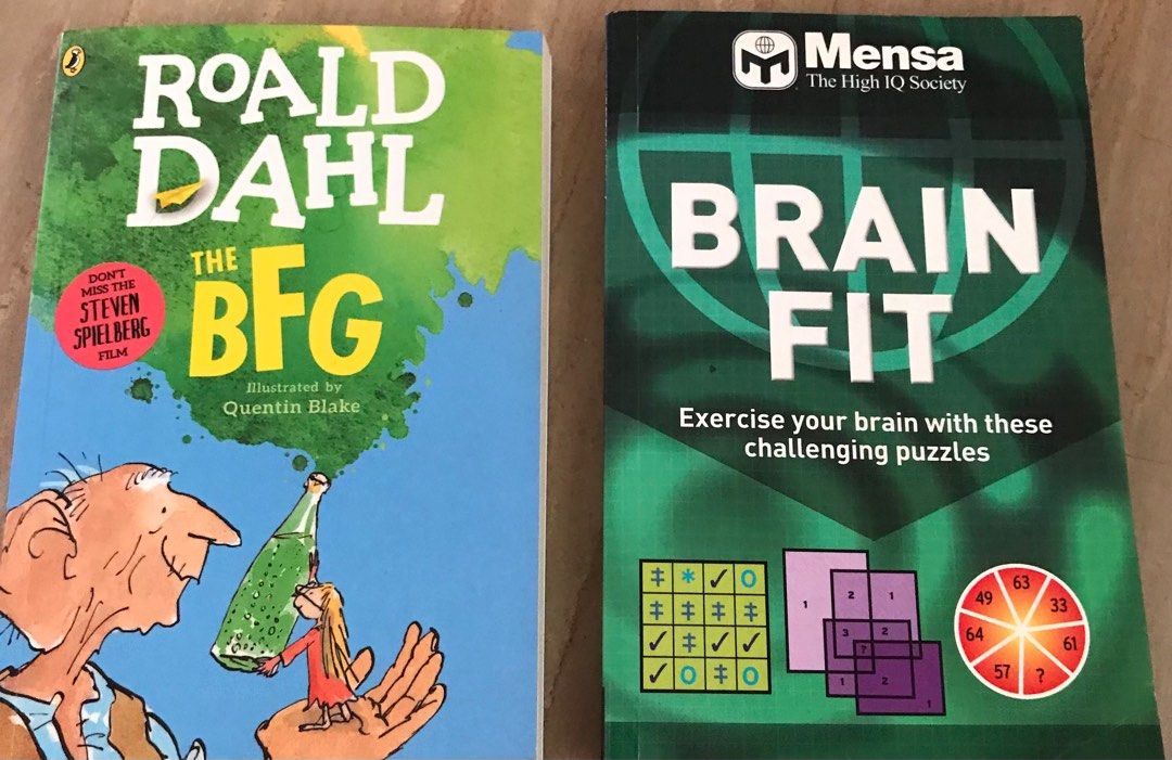 Brain fit, Ronald Dahl, Goddess girls,Game early, Hobbies & Toys, Books ...