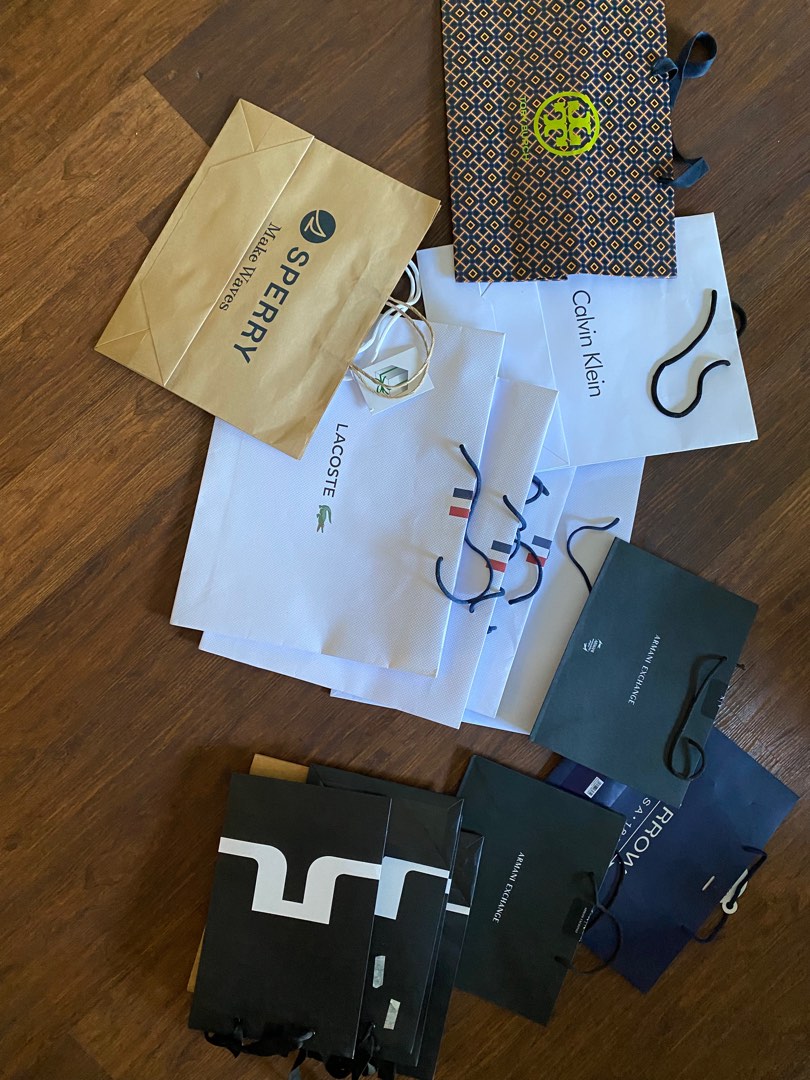 Branded Paper bags on Carousell