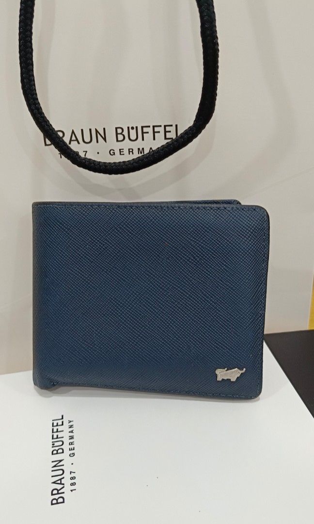 Braun buffel blue, Men's Fashion, Watches & Accessories, Wallets & Card ...