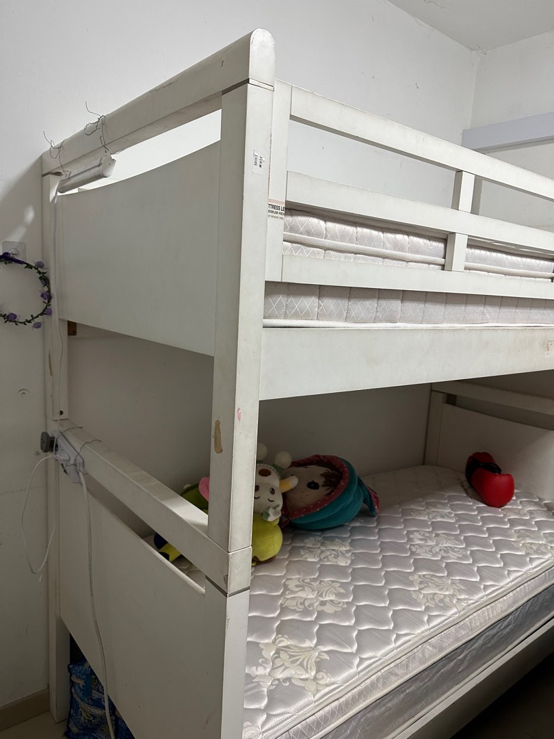 Bun bed, Furniture & Home Living, Furniture, Bed Frames & Mattresses on ...