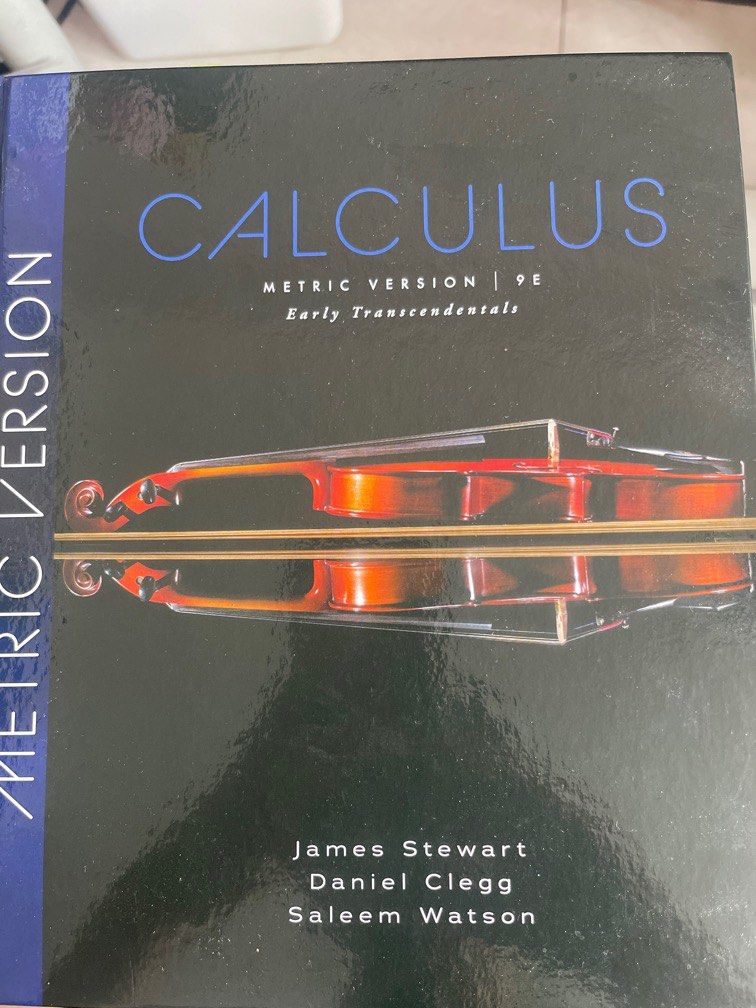 Calculus Metric Version 9E CENGAGE, Hobbies & Toys, Books & Magazines ...