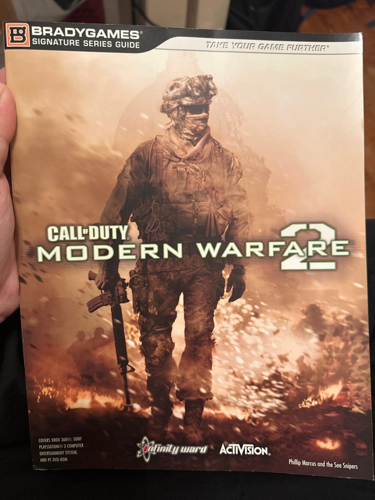 Call of Duty Modern Warfare 2 game book, Hobbies & Toys, Books ...
