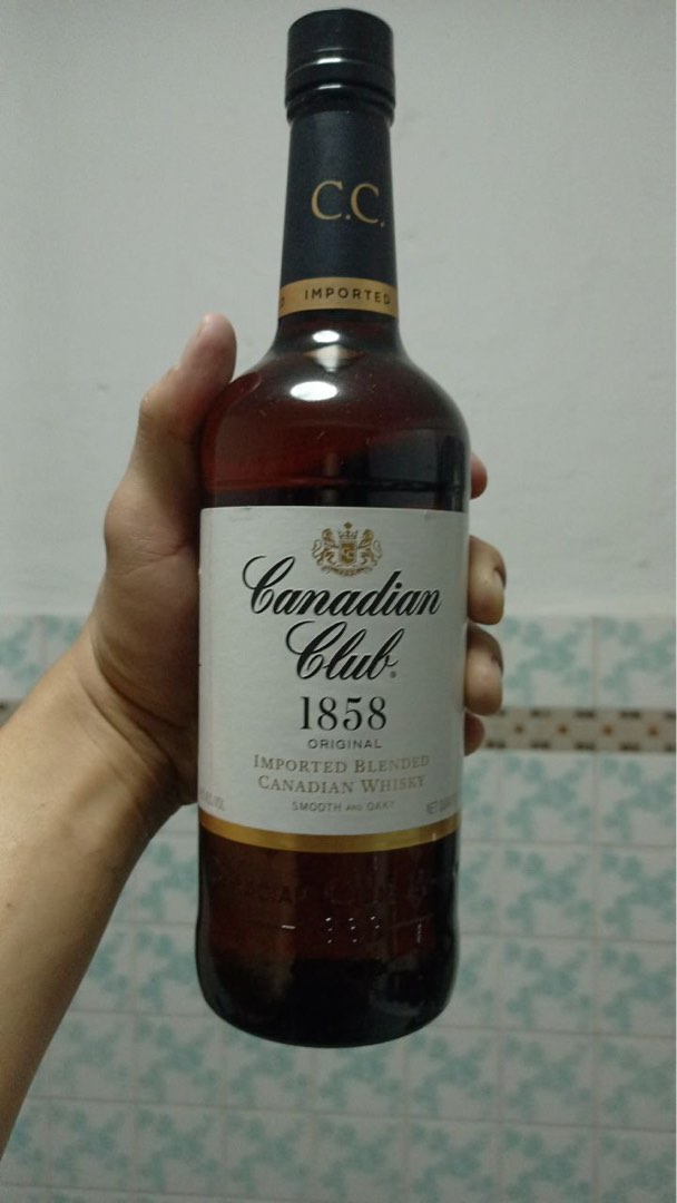 Canadian Club 1858, Food & Drinks, Alcoholic Beverages on Carousell