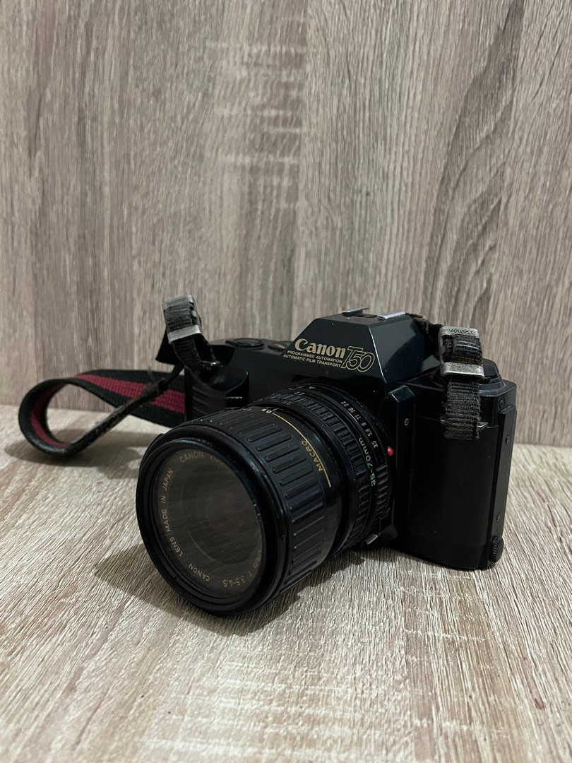 Vintage Film Camera Canon T50 with lens , Photography, Cameras on Carousell