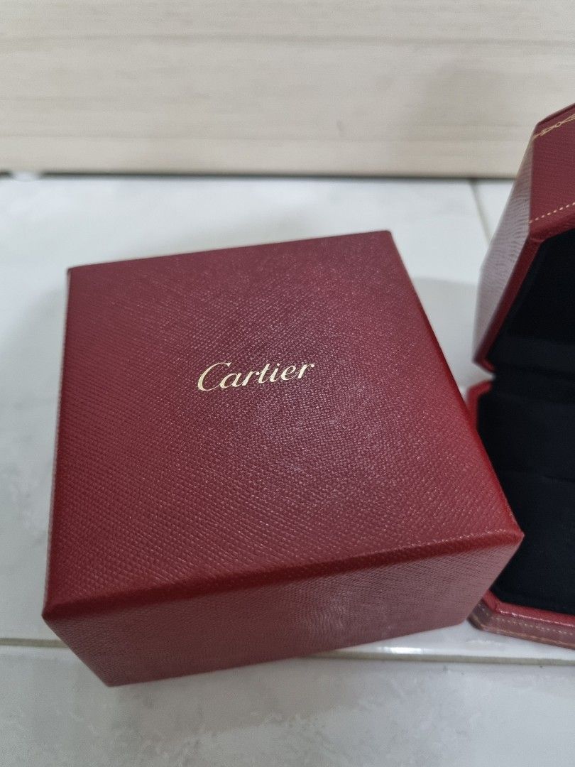 Cartier ring box, Luxury, Accessories on Carousell