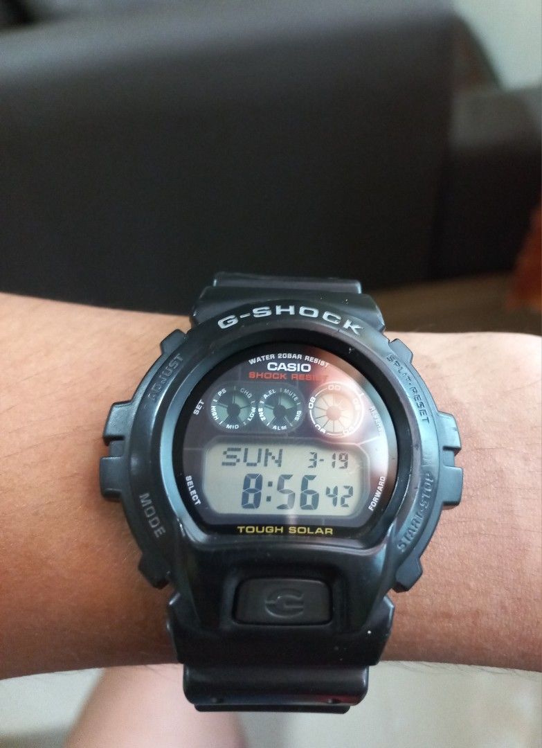 Casio G-Shock G-6900 (Tough Solar), Men's Fashion, Watches ...