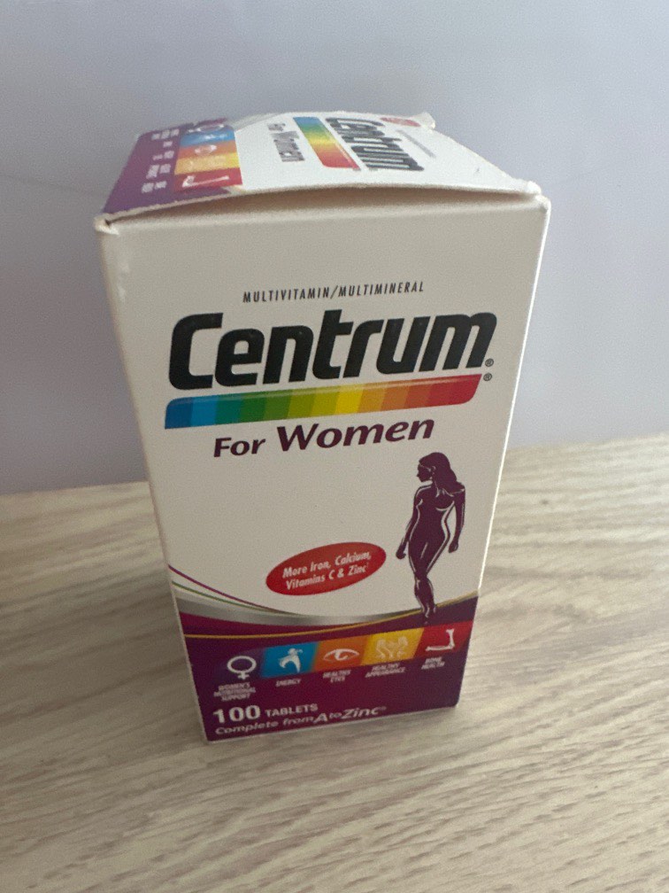 Centrum Multivitamin for Women, Health & Nutrition, Health Supplements ...